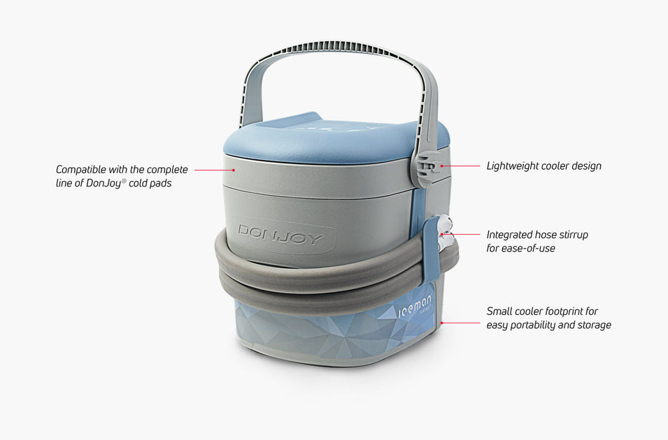 ICEMAN CLASSIC III COLD THERAPY UNIT (INCLD'S UNIVERSAL WRAP-ON PAD ...